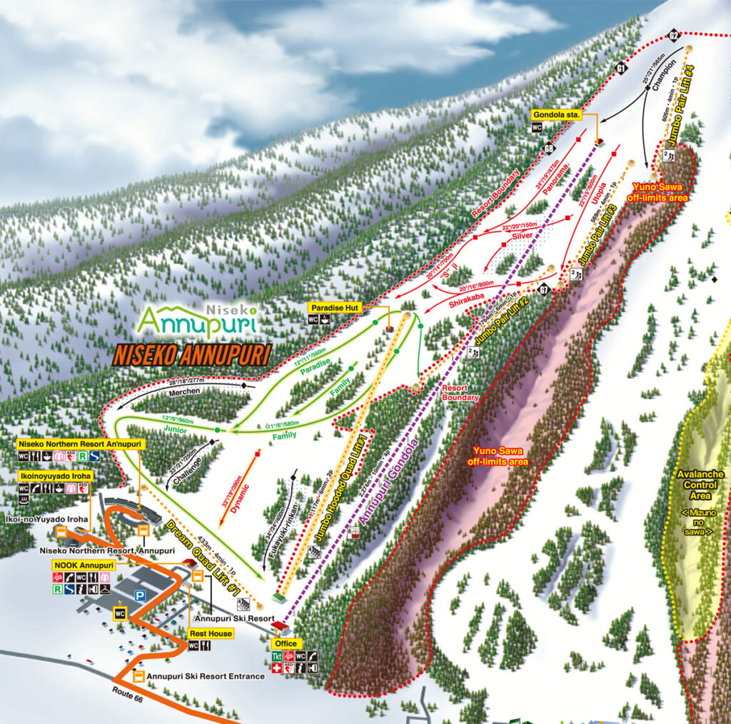 A Thorough Look into the Features of Niseko Hanazono | Niseko Ski